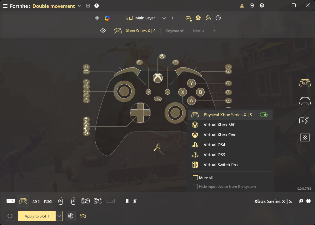 Remap Xbox One controller with powerful gamepad mapper