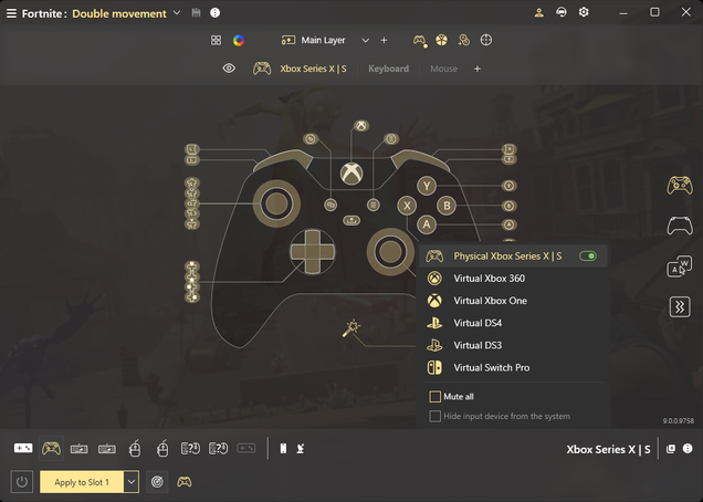 Remap Xbox One controller with powerful gamepad mapper