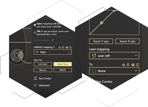 Use Switch Pro, Joy-Con and DualShock 4 gyroscope on PC