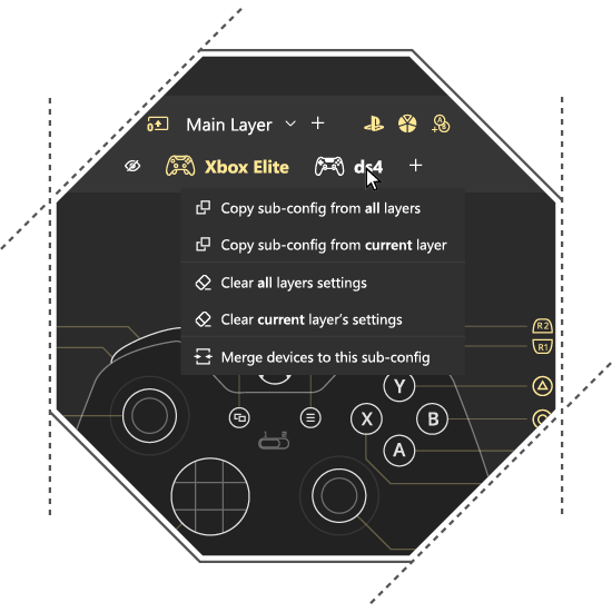 Remap Xbox One controller with powerful gamepad mapper